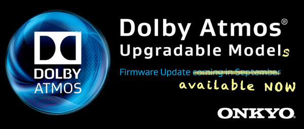 Dolby Atmos Firmware Update Now Available for Onkyo Receivers | Sound ... Dolby Atmos Firmware Update Now Available for Onkyo Receivers | Sound ...