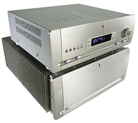 Parasound Halo C 2 & Halo A 51 surround processor & 5-channel power ...