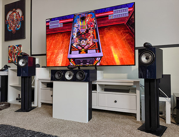 Bowers & Wilkins 705 S3 Signature Bookshelf & HTM71 S3 Signature Center ...