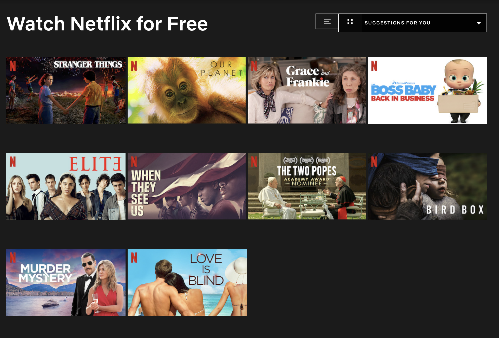 Stream These Netflix Originals for Free | Sound & Vision
